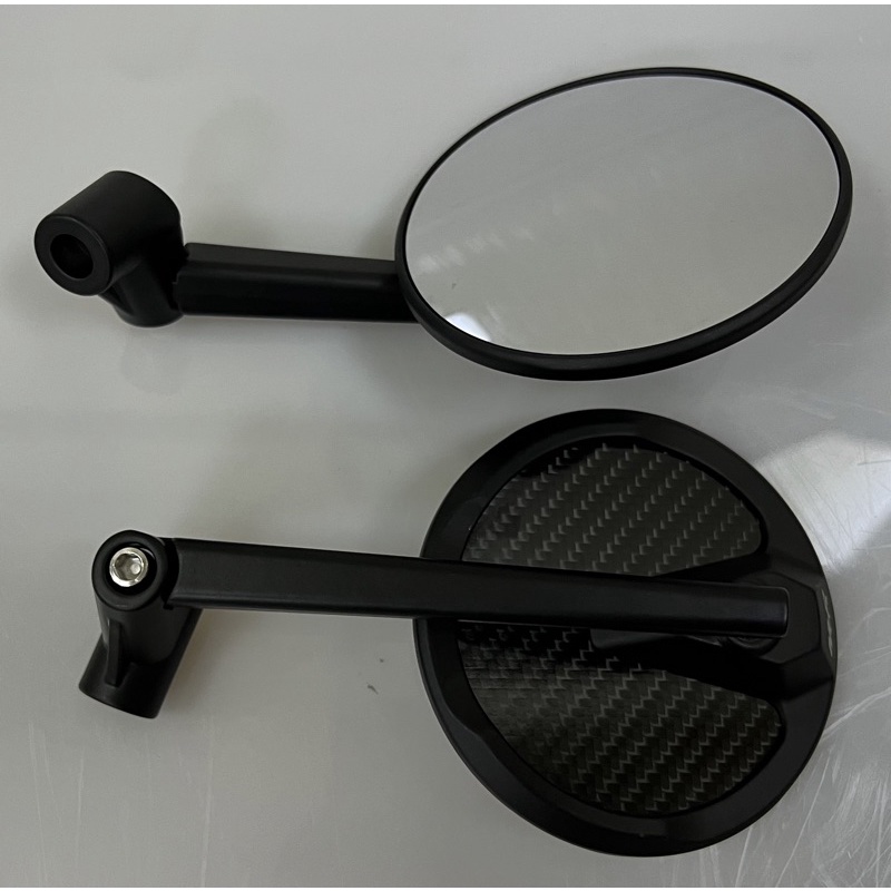Motorcycle Side Mirror Universal Clear Mirror Carbon Type High Quality ...