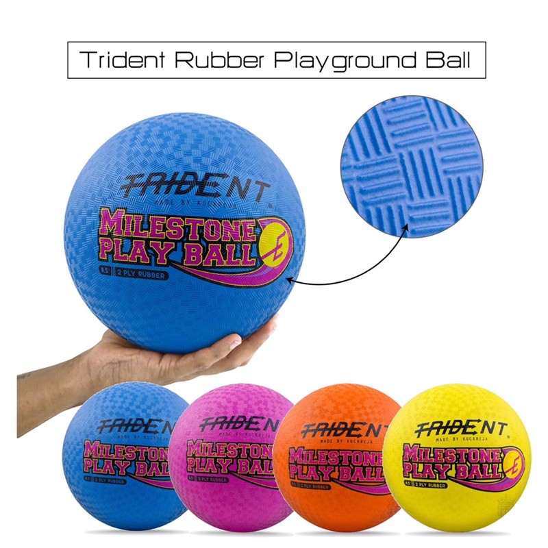 Trident Milestone Play Ball Kids Playground Ball Bola Mainan Aktiviti ...