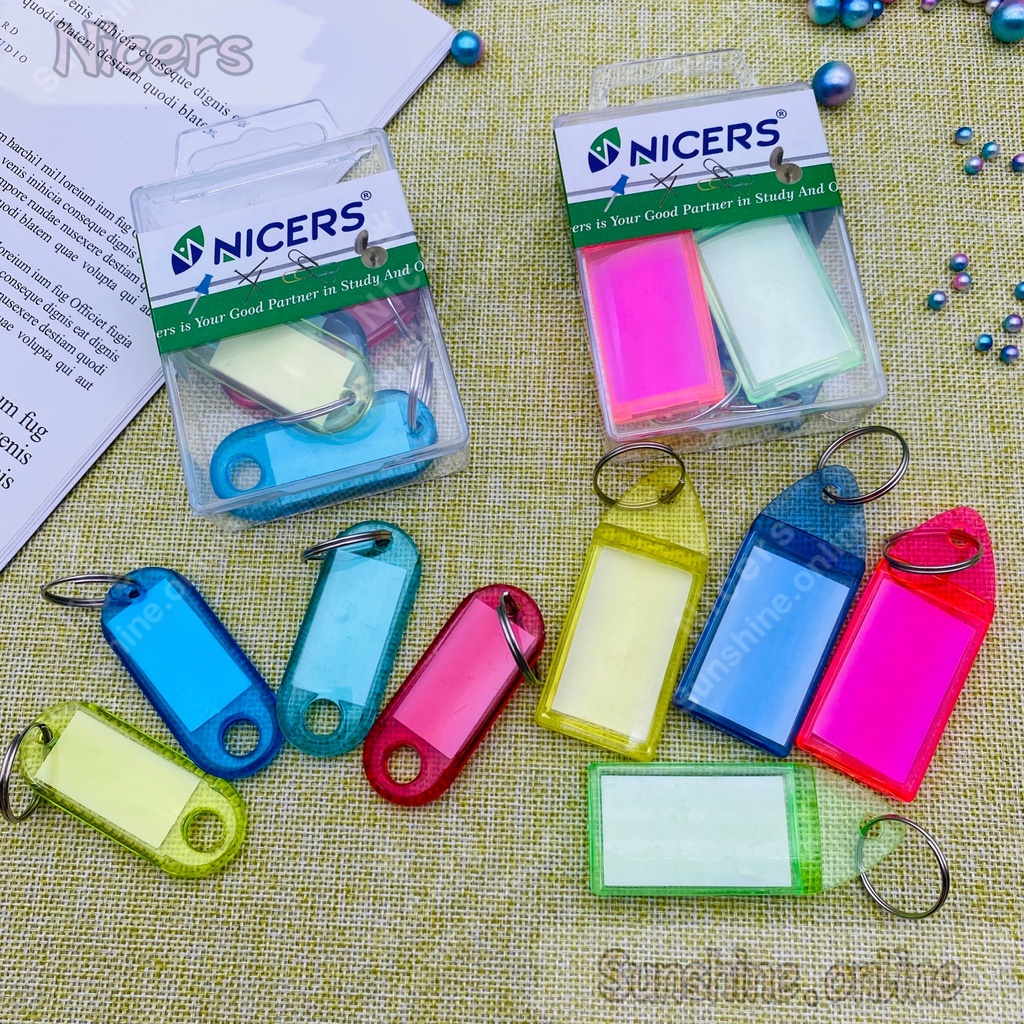 NICERS 4pcs Per Set Key chains PP-5108/PP-5110 | Shopee Philippines