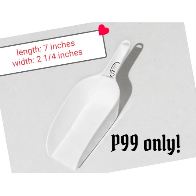 SD COD Ice scooper Rice Scooper Plastic Big | Shopee Philippines
