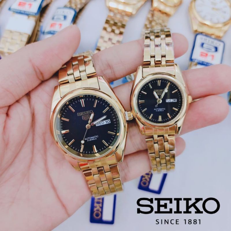 Sale!! Seiko couple watch for men and women | Shopee Philippines