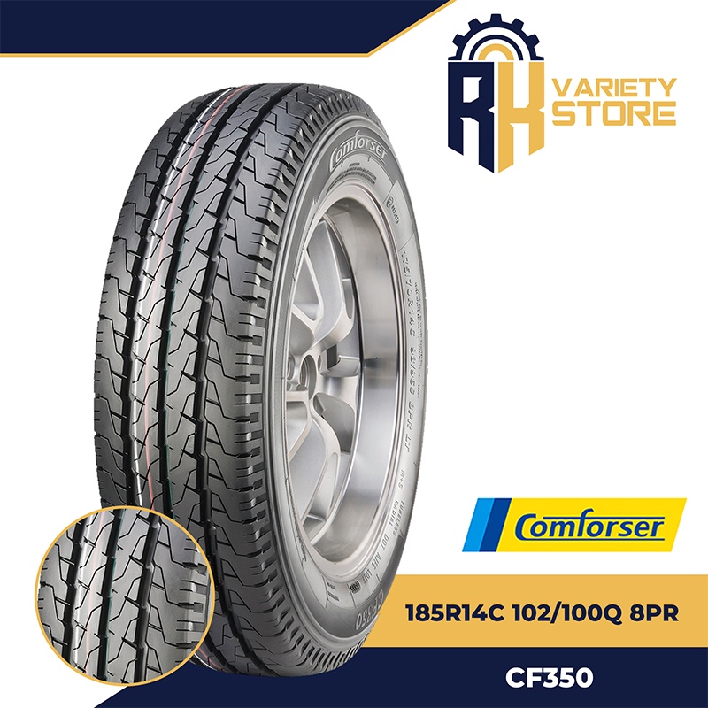 YEAR 2024 COMFORSER 185R14C 102/100Q 8PR CF350 COMMERCIAL TIRE | Shopee Philippines