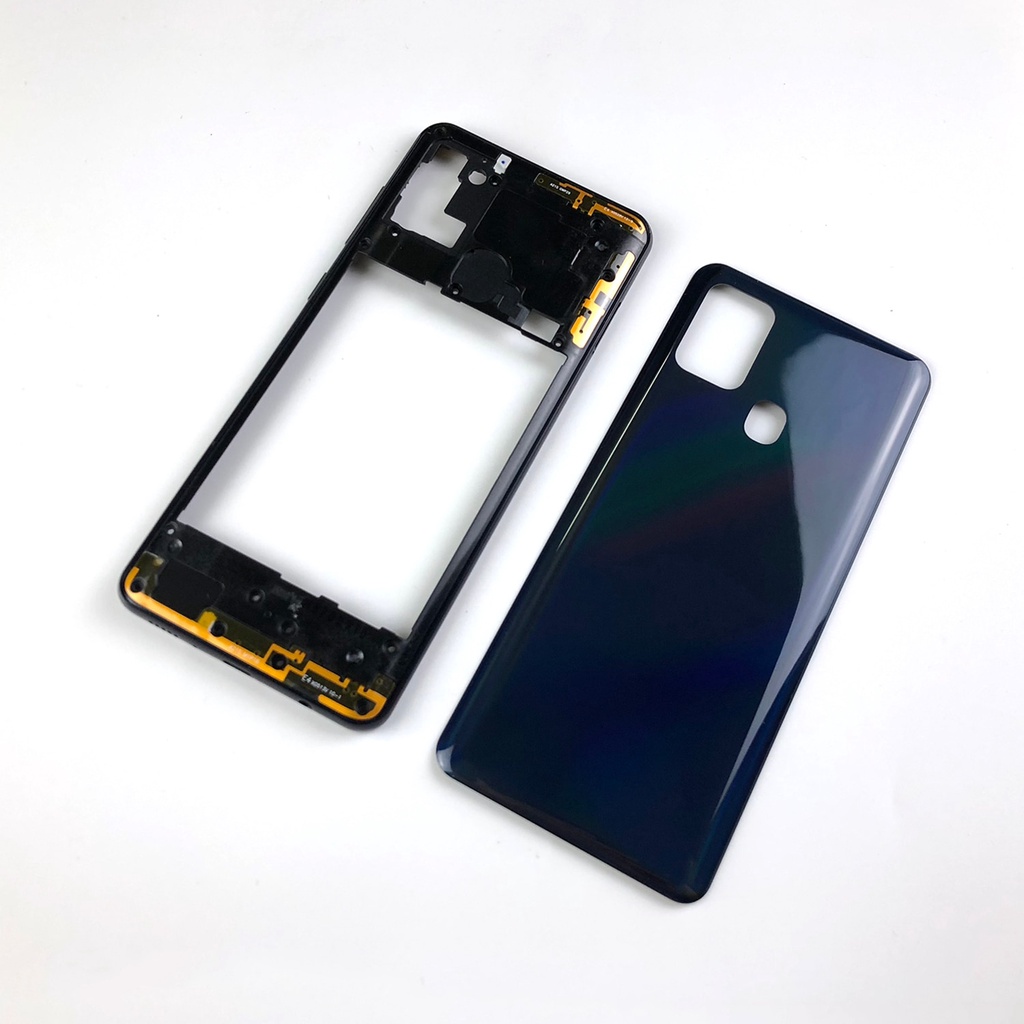 For Samsung Galaxy A21S A217 A217F Housing Middle Frame Plate+Back ...