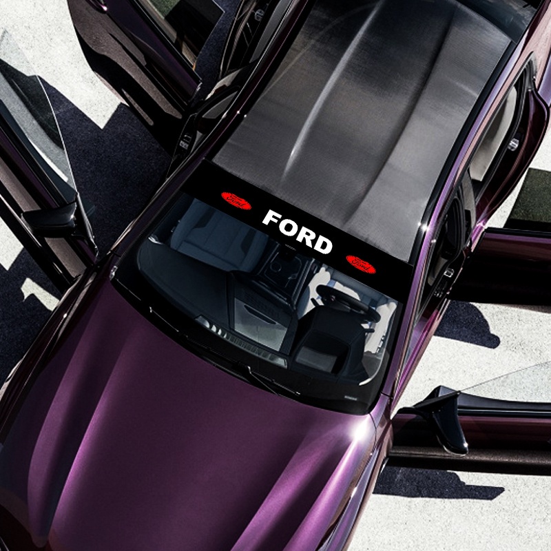 Volkswagen Car front and rear window windshield PVC sticker waterproof ...