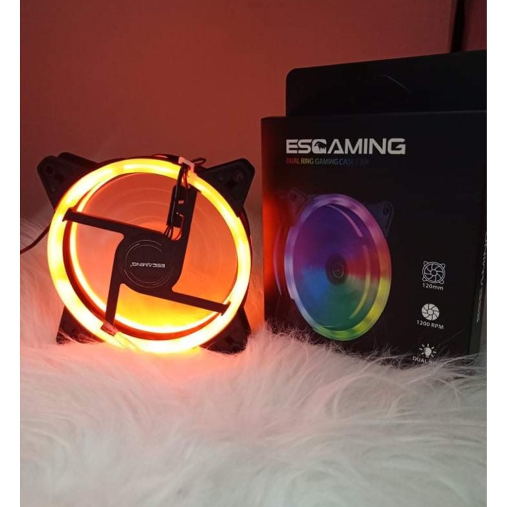 Inplay M10 Rainbow Rgb 120mm Led Cooling Silent Fans Cpu fan cooler ...