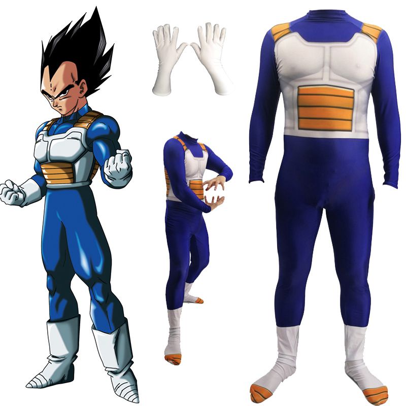 Anime Dragon Comfortable Ball Z Vegeta Jumpsuit With High Elasticity ...