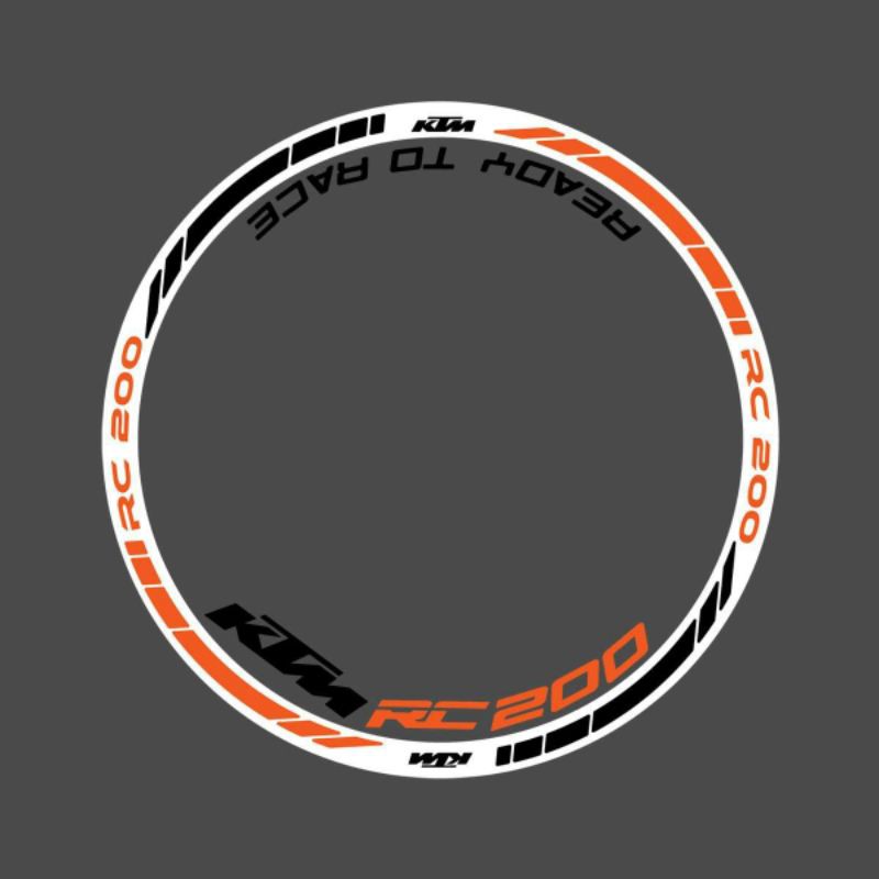 KTM mags sticker for RC or Duke 390 200 Decals | Shopee Philippines