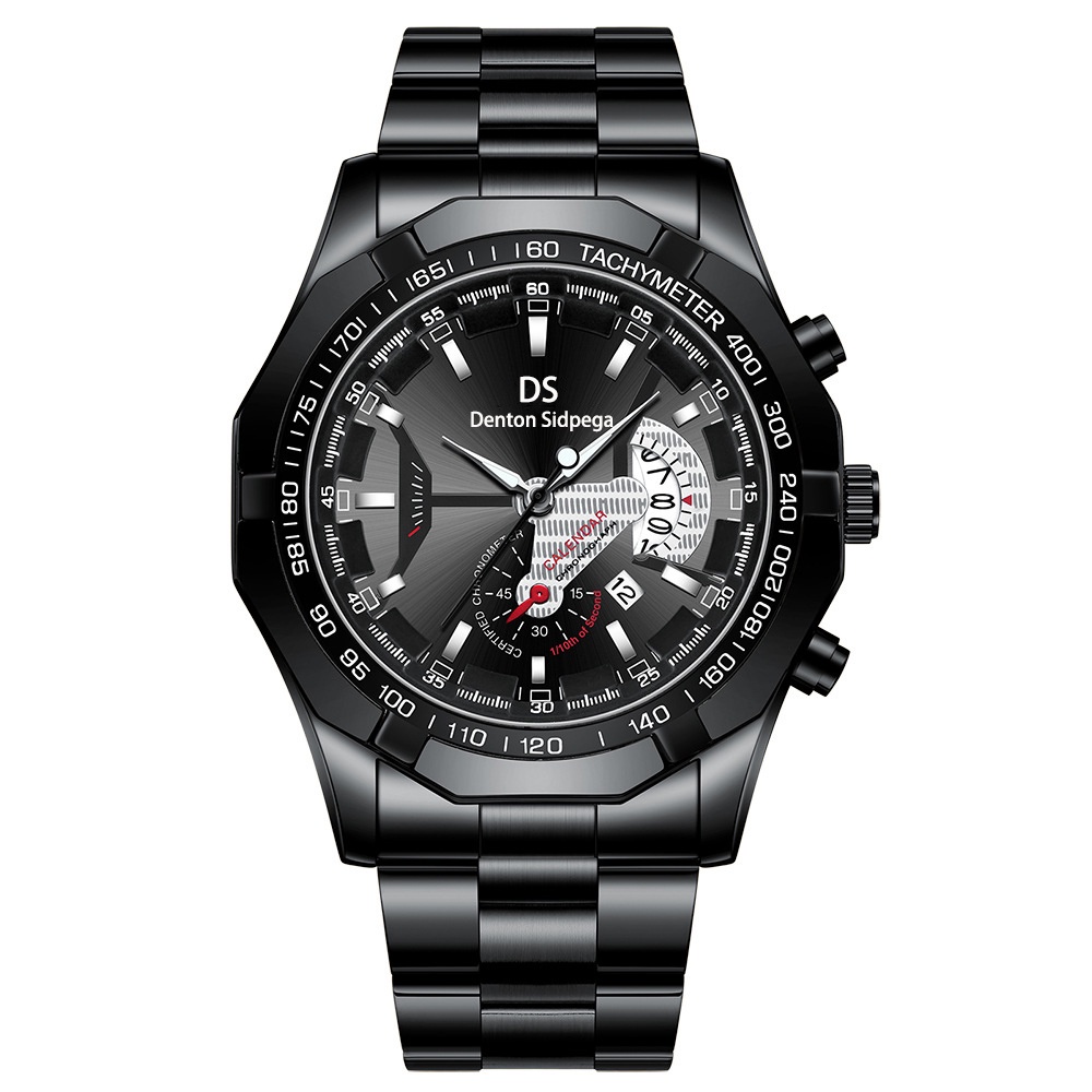 Men's Watch Automatic Watch Korean Fashion Student Waterproof Non ...