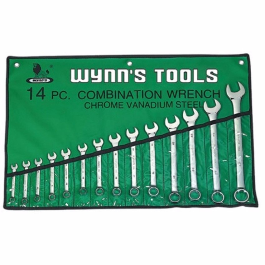 WYNN'S 14PC COMBINATION WRENCH SET 8-24MM (W0327C) | Shopee Philippines