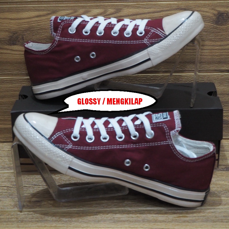 MERAH Converse ALL STAR 70S CONVERSE ALLSTAR 70S LOW Short OX Red ...