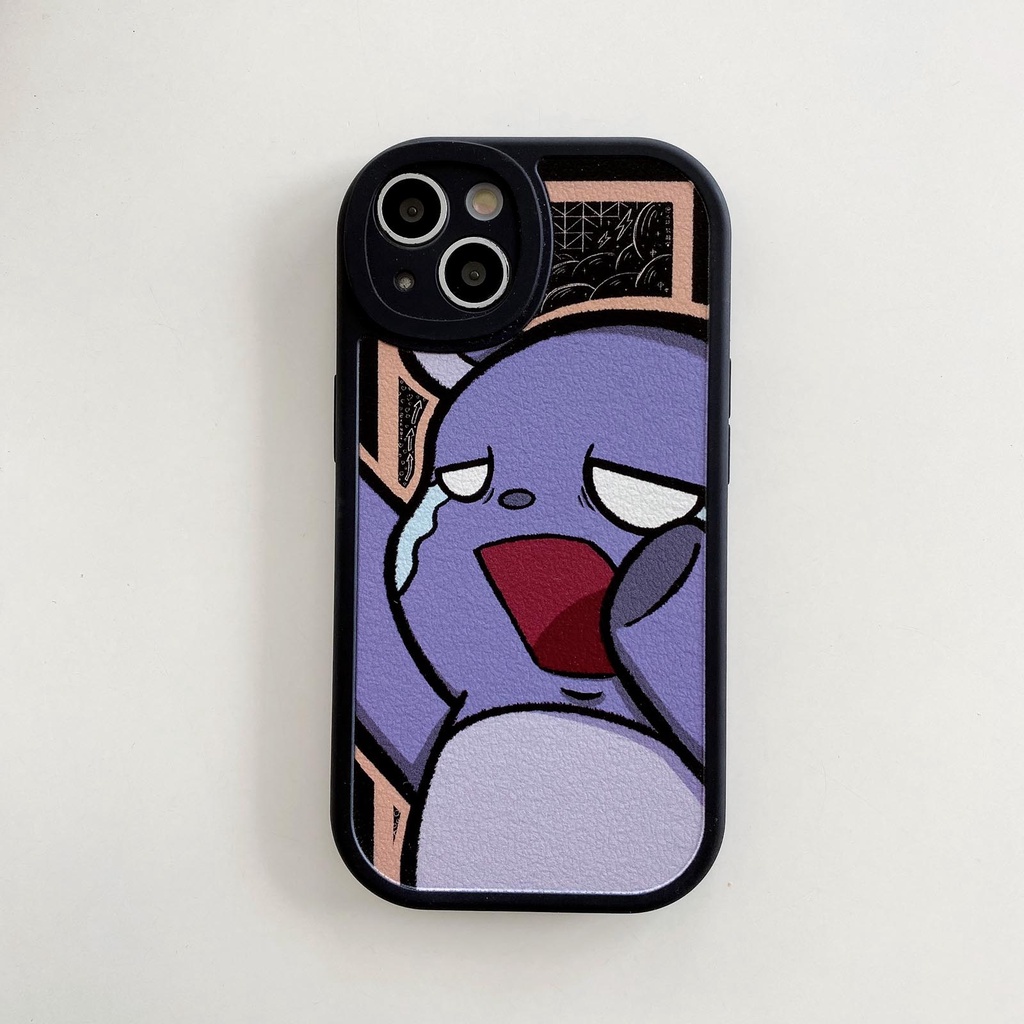 cartoon kuba crying kulome angry Kawaii Kuromis Black Phone Case for ...