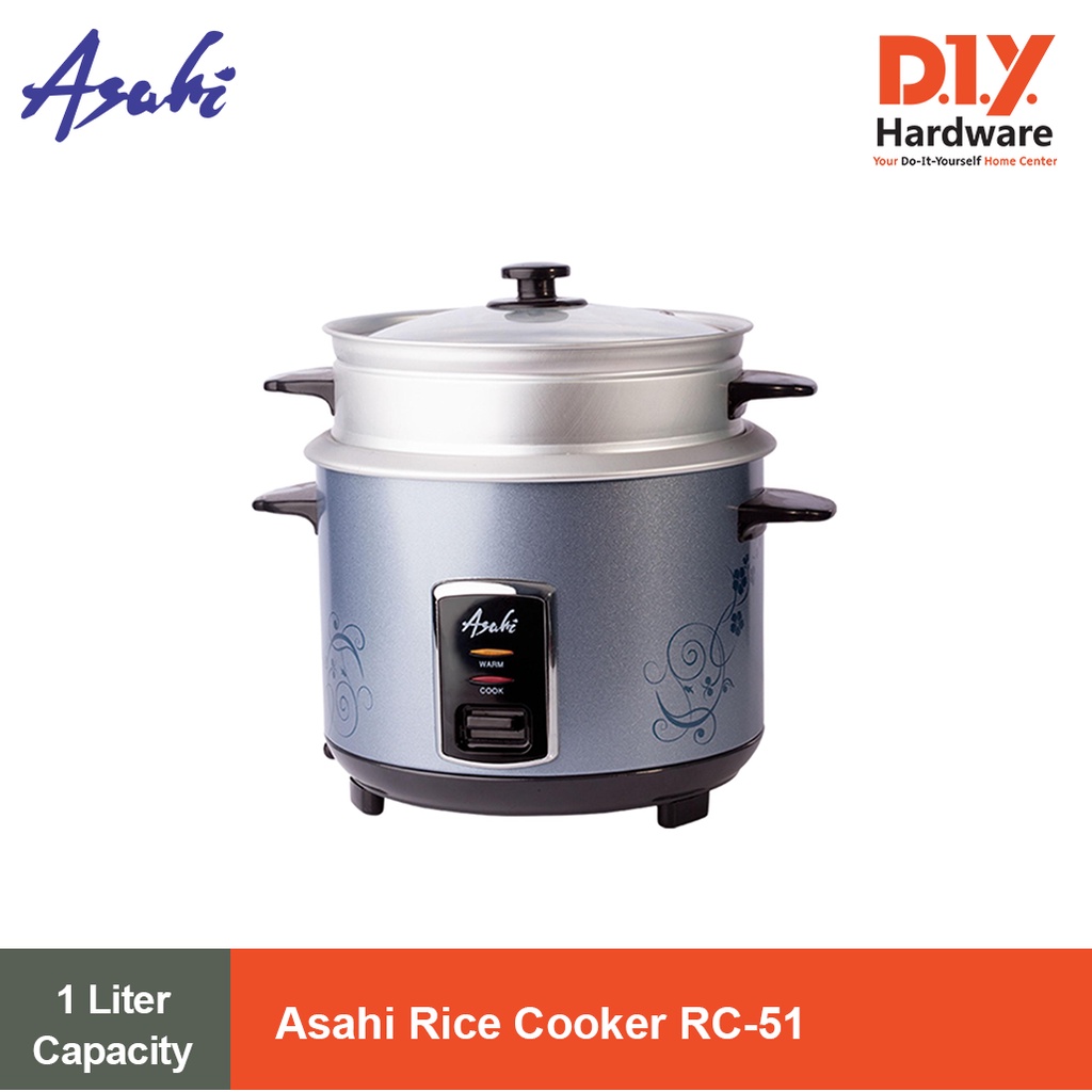 Asahi Rice Cooker RC-51 (5 cups) | Shopee Philippines