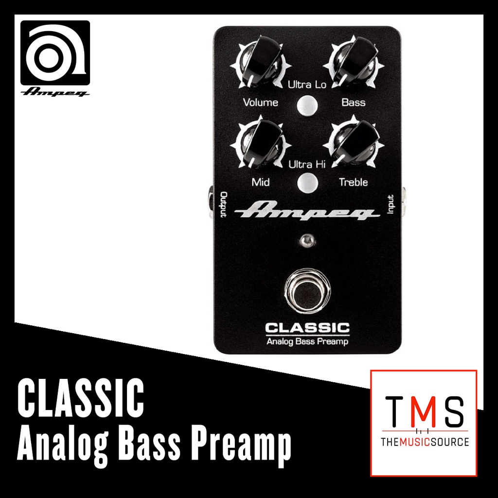 AMPEG Classic Analog Bass Preamp Pedal | Shopee Philippines