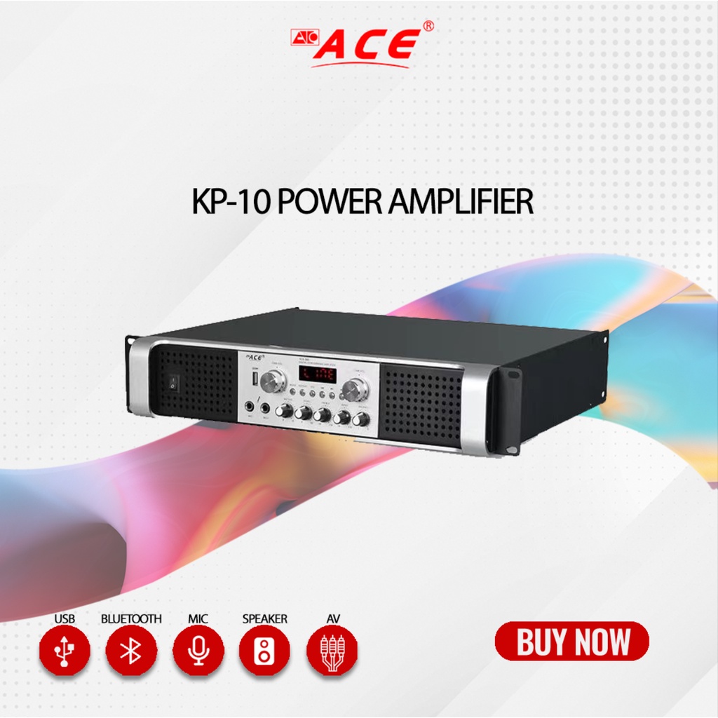 ACE K-10 Stereo Karaoke Amplifier | Shopee Philippines