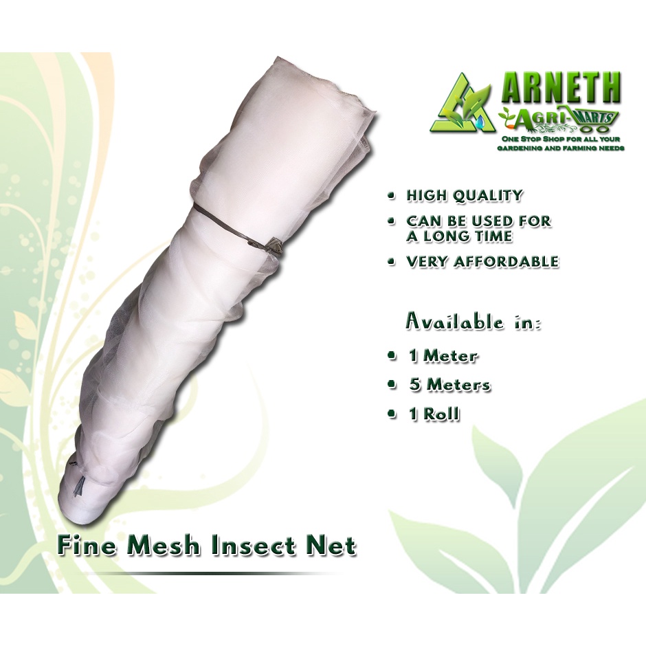 FINE MESH INSECT NET (1.5 METERS X 5 METER) | Shopee Philippines