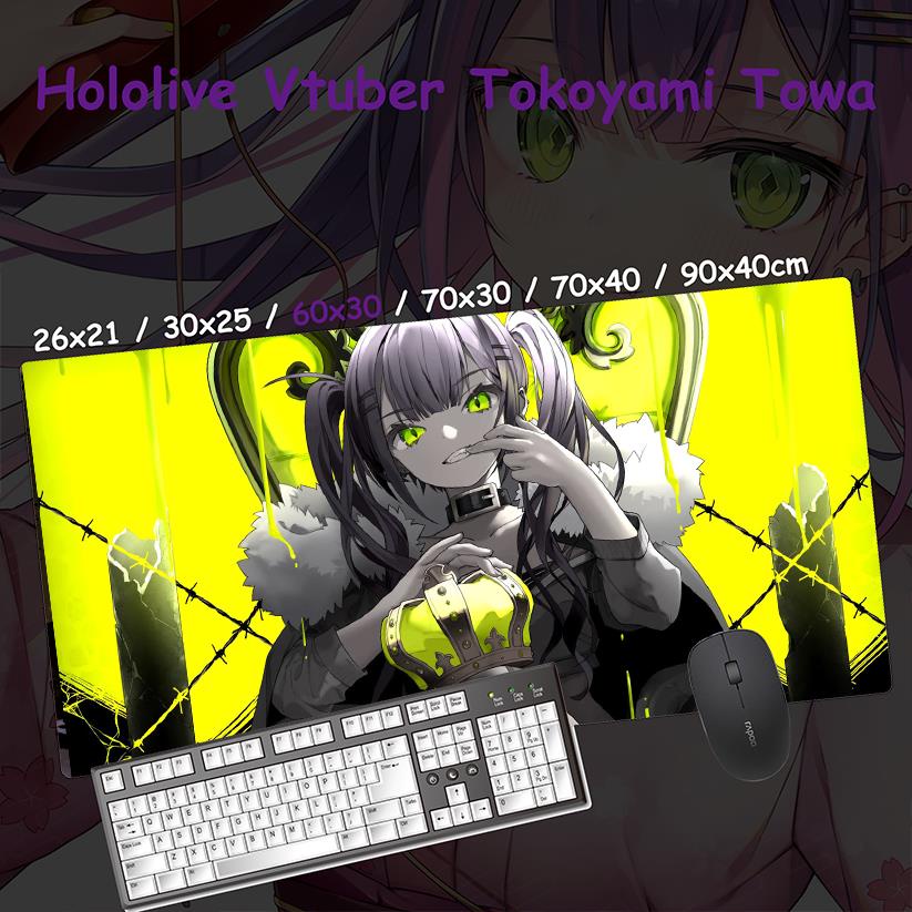 Hololive Vtuber Always Dark Forever TOWA Oversized Seaming Anime Gaming ...