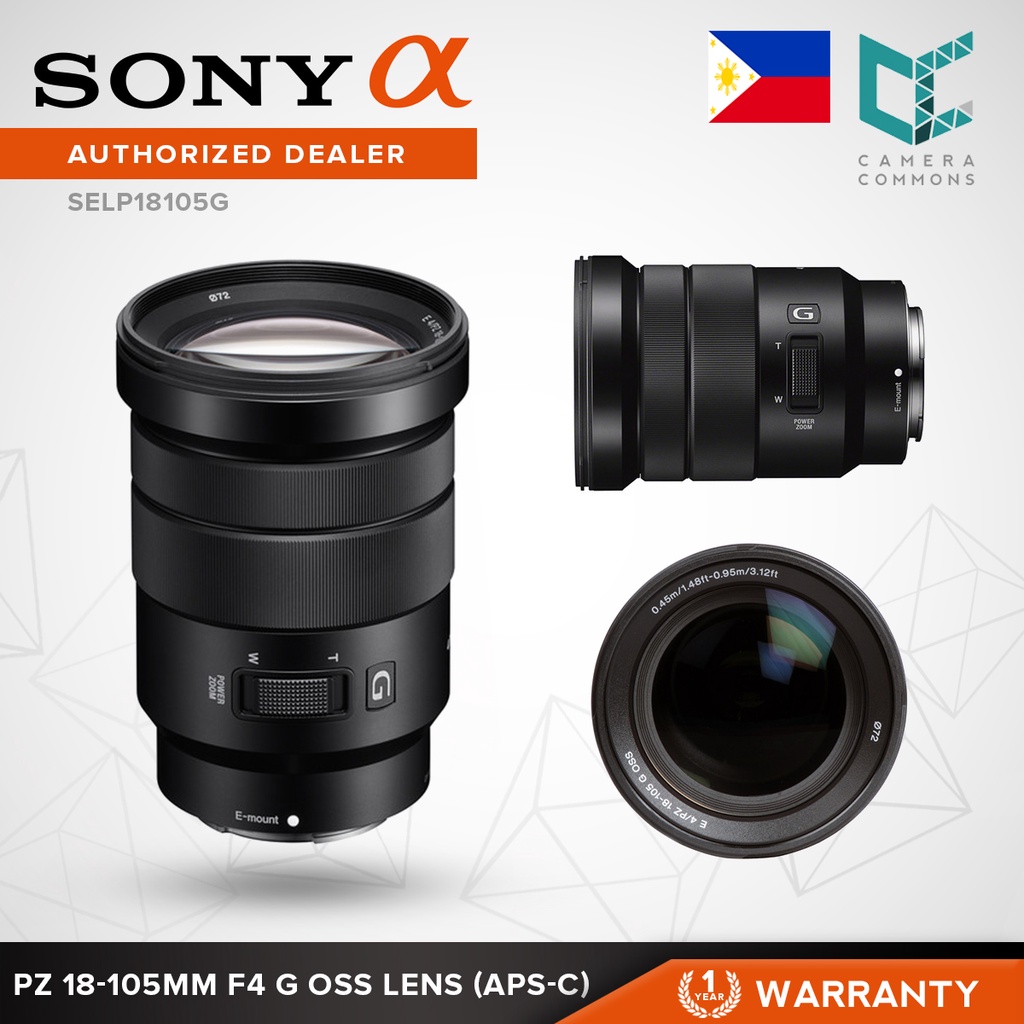 Sony Lens E PZ 18-105mm f/4 G OSS SELP18105G | Shopee Philippines