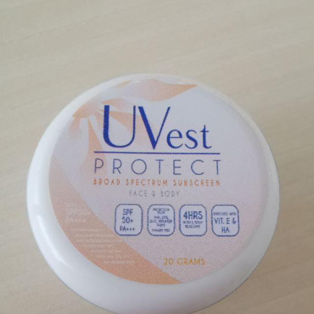 UVest Protect Broad Spectrum Sunscreen For Face and Body | Shopee ...