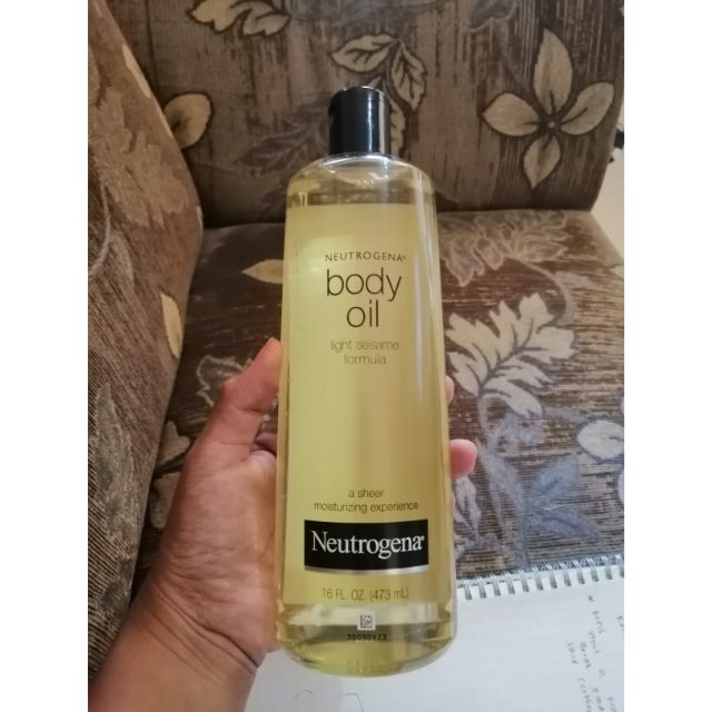 Neutrogena Lightweight Body Oil , Light Sesame Formula , Original ...
