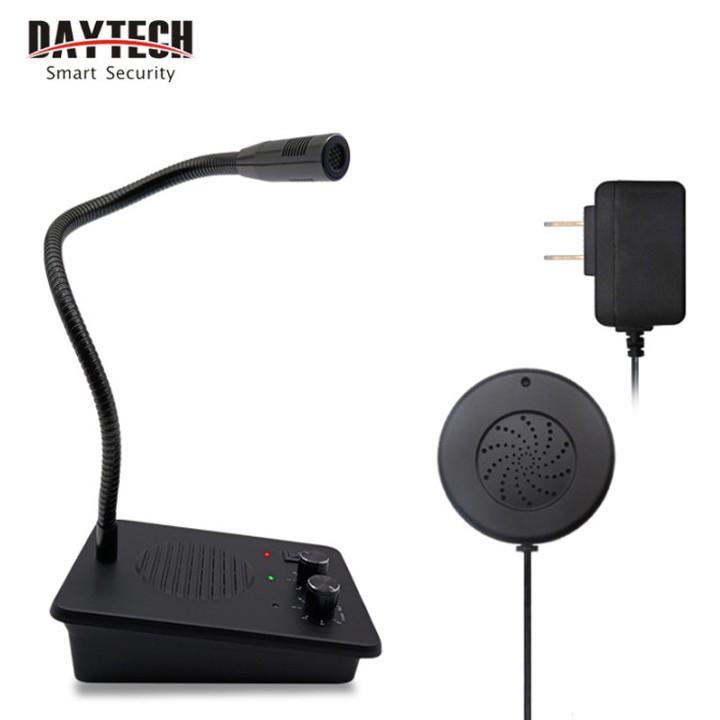 (US plug)DAYTECH Window Speaker System Window Intercom System Anti ... (US plug)DAYTECH Window Speaker System Window Intercom System Anti ...