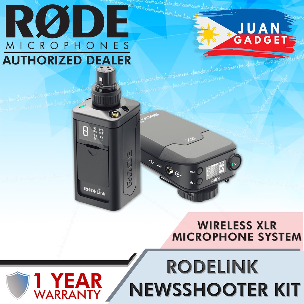 Rode RODELink Newsshooter Kit Digital Wireless System | Shopee Philippines