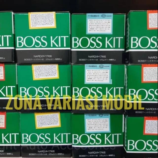 Boskit Steering wheel Racing / boss kit for additional Toyota Vios Car ...