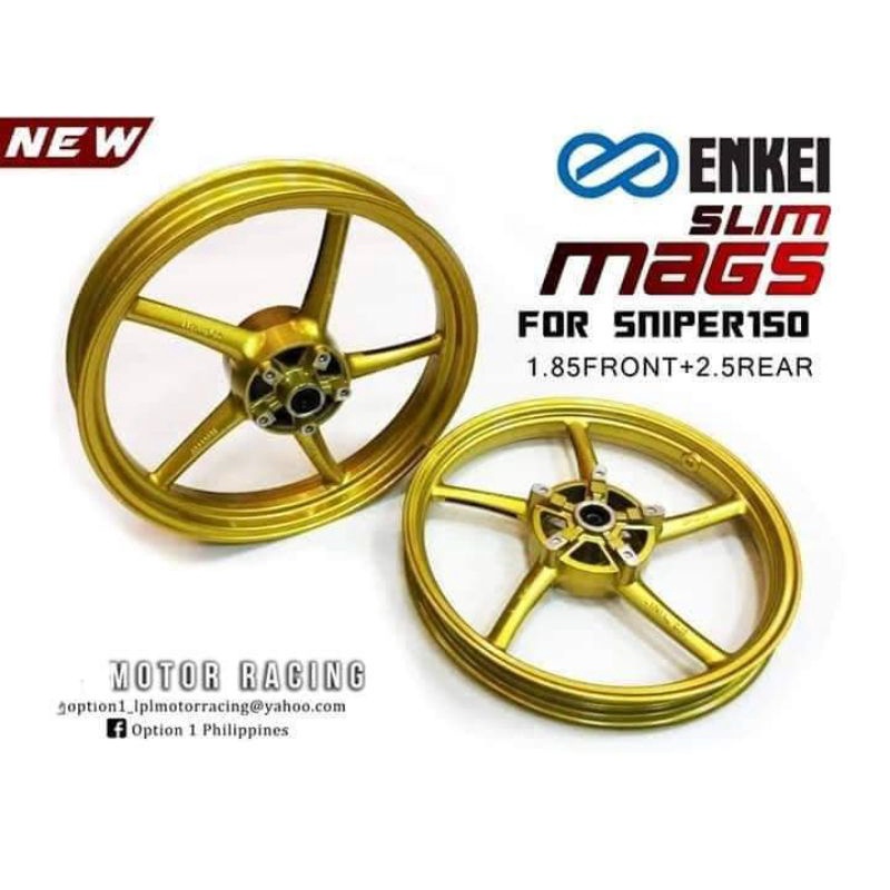 ENKIE SLIM MAGS FOR SNIPER 150/155 VVA | Shopee Philippines
