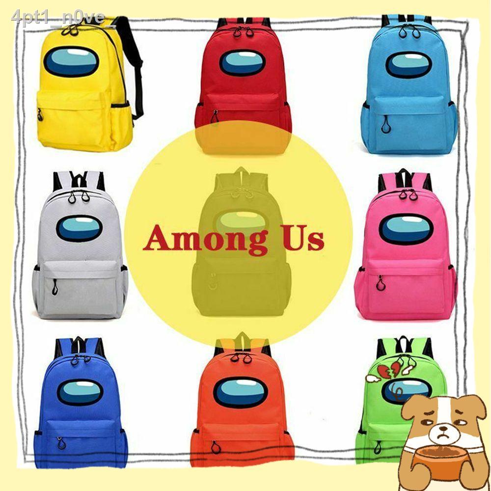 YEW Canvas Among Us Game Backpack Multifunctional Travel Rucksack Boys ...