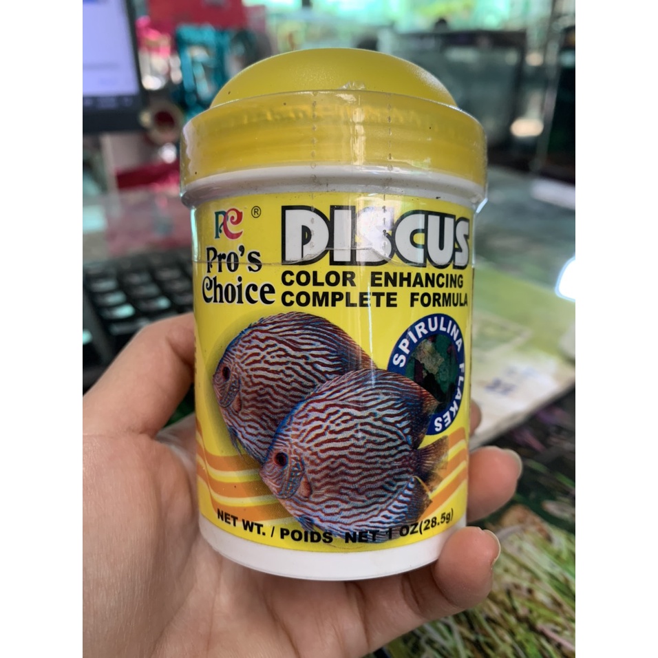 Discus Discus Discus Discus fish food 28.5gr (leaf bran) | Shopee ...