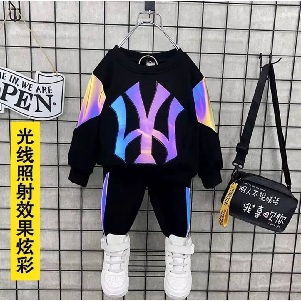 Newest - SET OF GIRLS AND BOYS CLOTHES NY JOGER SWEATER SET FULL COLOR ...