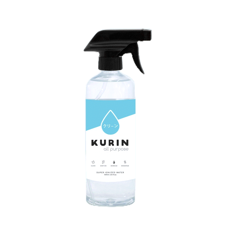 Kurin 500ml MULTIPURPOSE Super Ionized Cleaning Water Spray Bottle ...