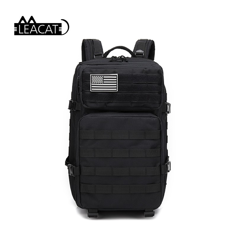 Leacat 50L Camouflage Backpack Men Bags Trekking Rucksack Waterproof ...