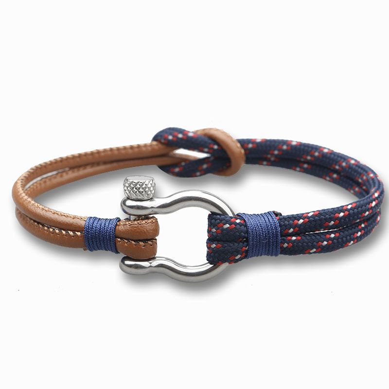 Lock Design Men Woven Chrome Lock Design Unisex Bracelet | Shopee ...