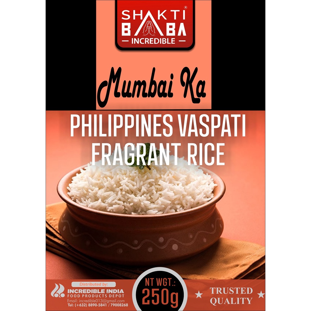 SHAKTI BABA MUMBAI KA PHILIPPINES VASPATI FRAGRANT RICE 250G(This is ...