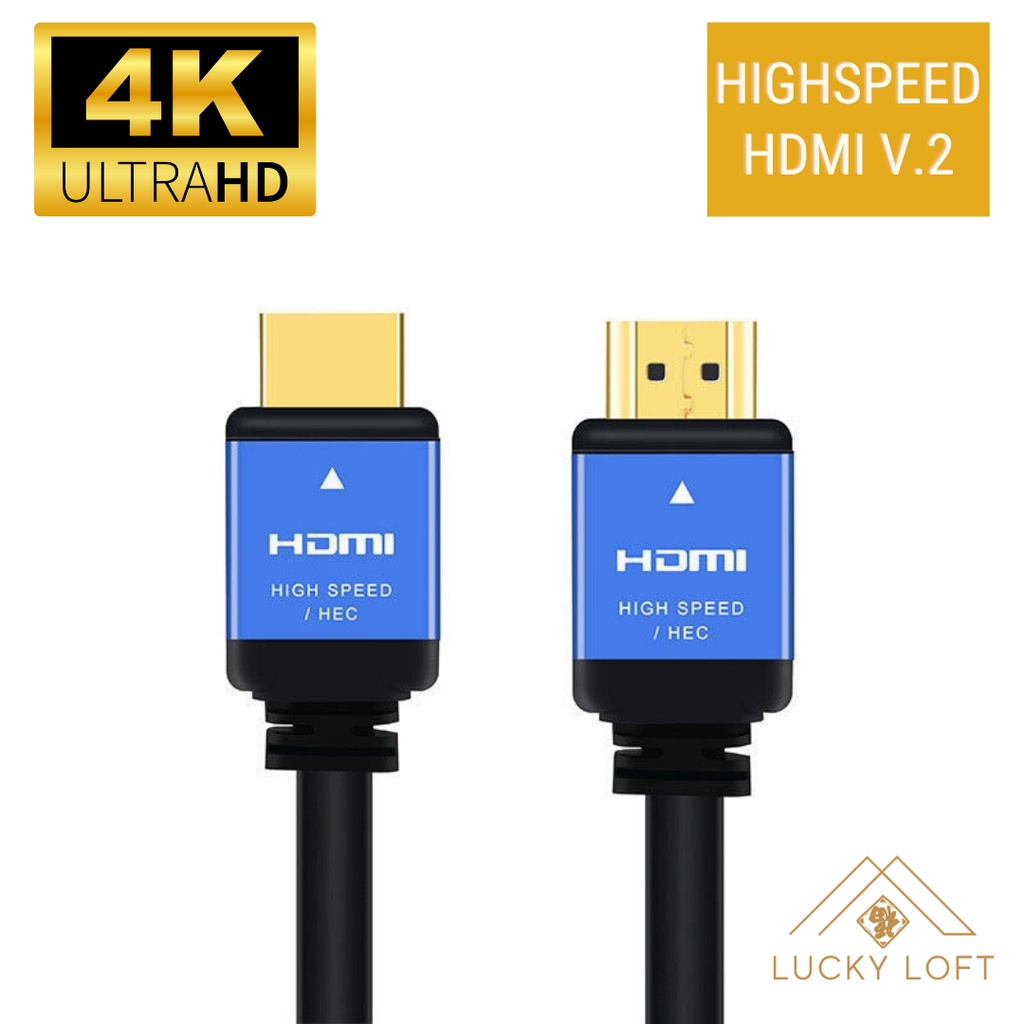 20M HDMI Cable 4K Ultra HD HDMI 2.0 HDMI High-Speed HD Cable by Lucky ...