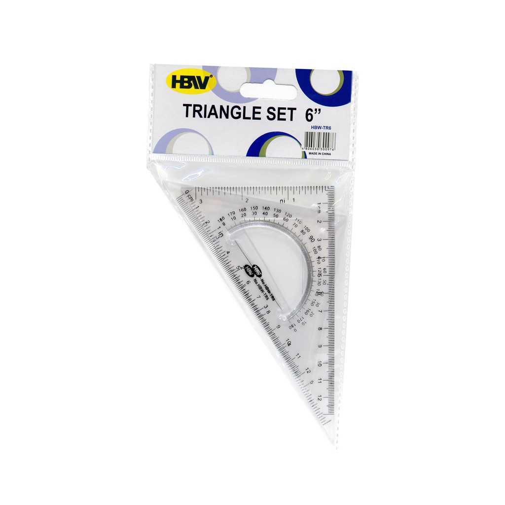 HBW Triangle Set (6") | Shopee Philippines