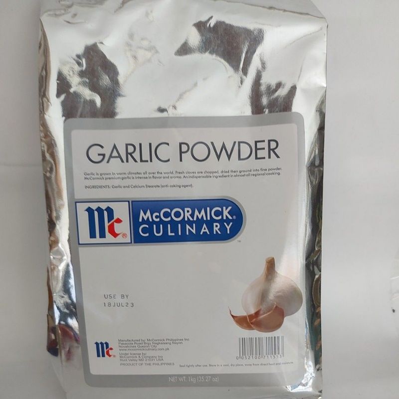McCormick Garlic Powder 1kg | Shopee Philippines