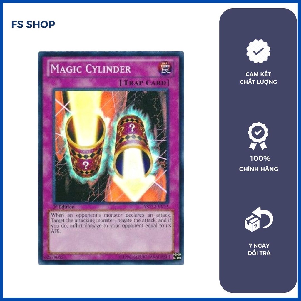 Genuine yugioh card Magic Cylinder (Super Rare) | Shopee Philippines