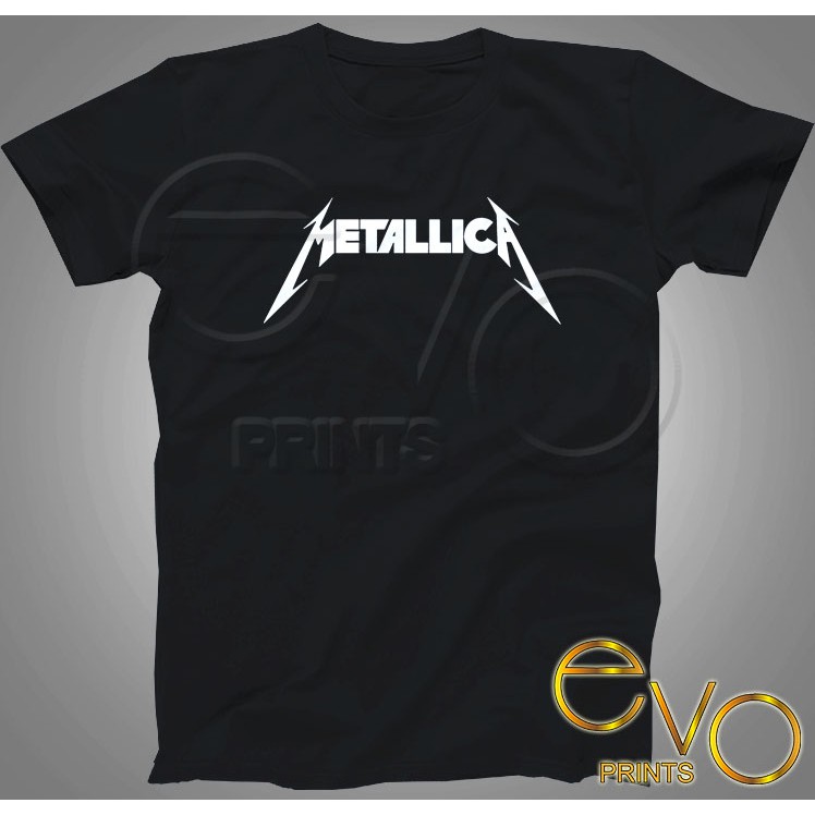 Metallica Shirt Rock Band Tees For Him/Her RoundNeck | Shopee Philippines