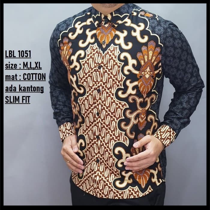 Contoh Photo BROSUR Shirt Men BATIK Long Sleeve HEM Smooth Cotton ... Contoh Photo BROSUR Shirt Men BATIK Long Sleeve HEM Smooth Cotton ...