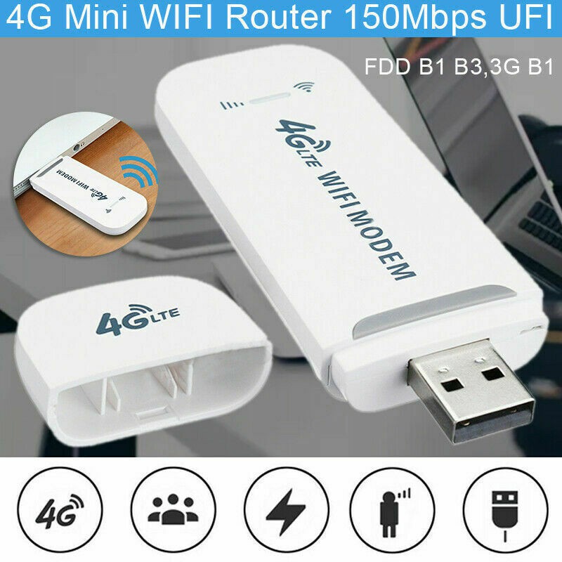 4G LTE 150Mbps USB Modem Adapter Wireless USB Network Card Universal ...