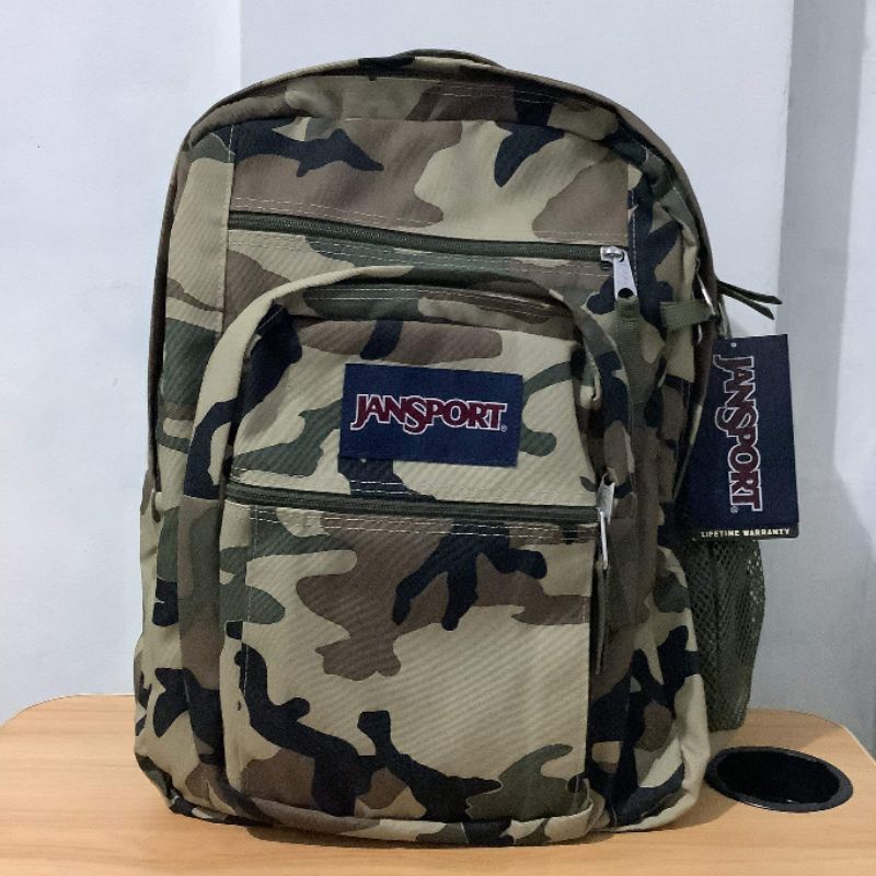 BAG - Jansport Big Student Camouflage 34 liters | Shopee Philippines