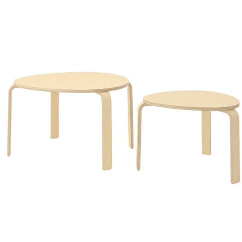 Furniture Source Frost Nesting Table (Birch) | Shopee Philippines