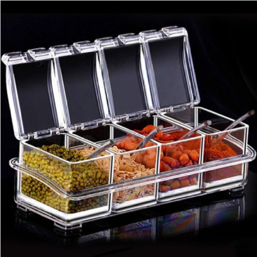 Crystal Seasoning Box Spice Box for the Kitchen | Shopee Philippines