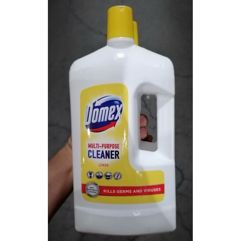 DOMEX Multi-Purpose Cleaner Liquid Lemon 1L | Shopee Philippines