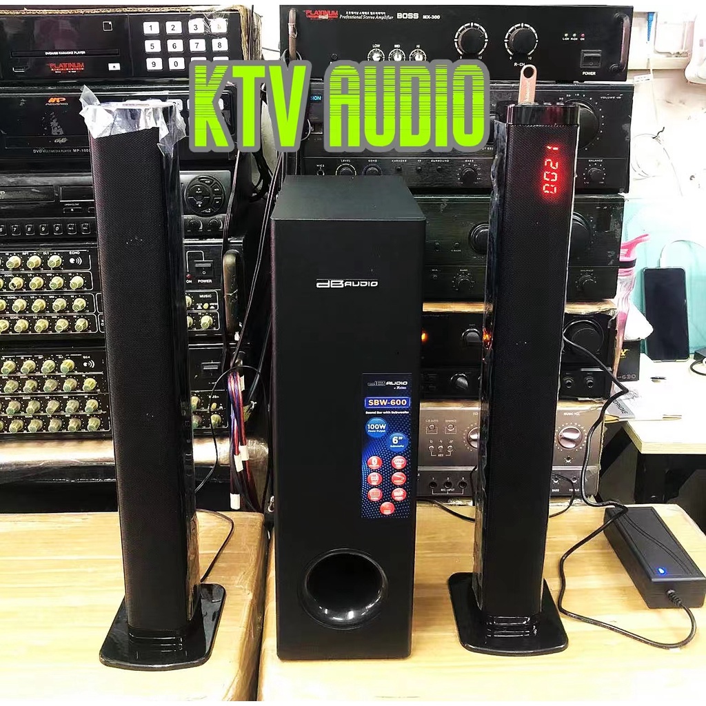 DB Audio by Astron Sound Bar w/ Subwoofer heavy duty power output ...