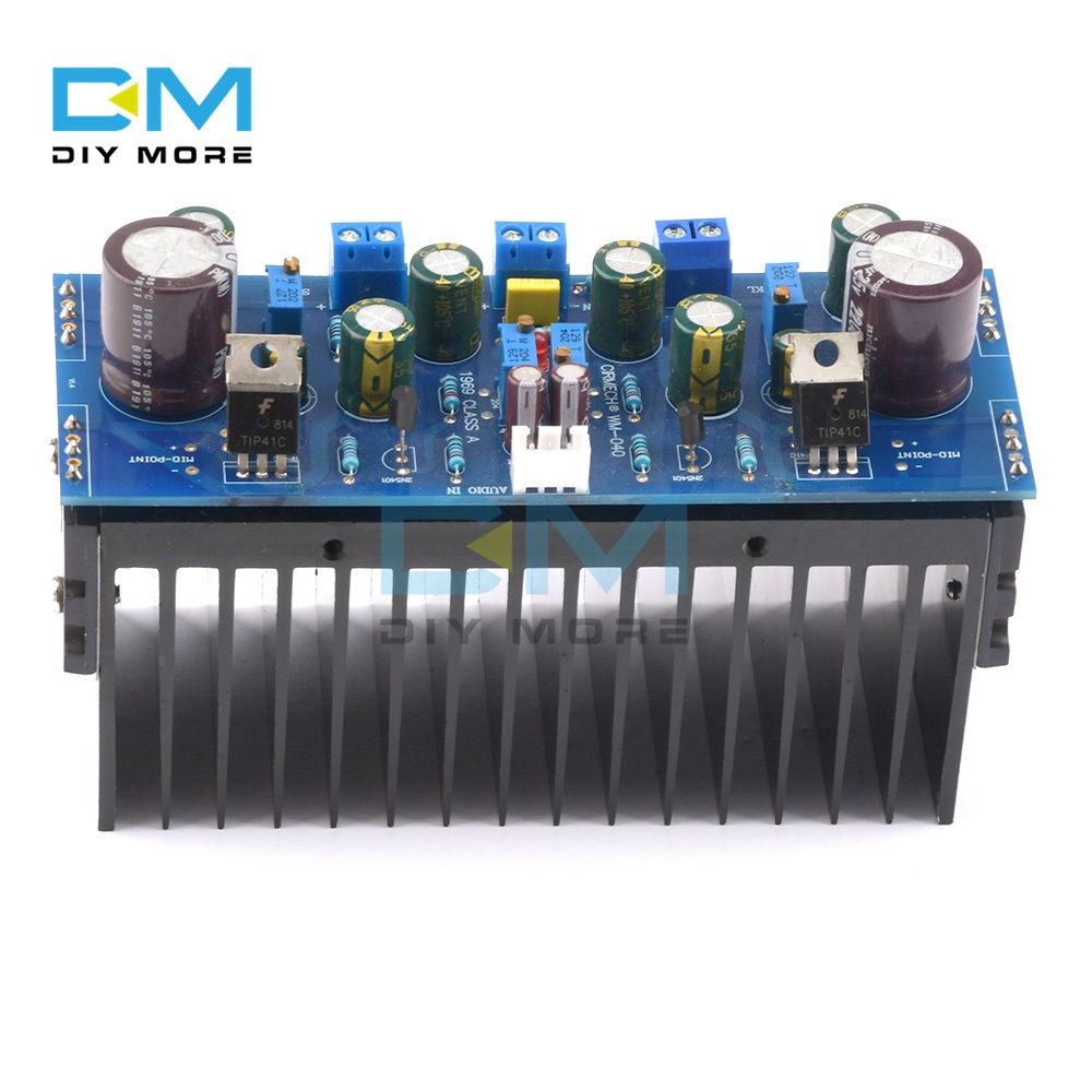 DIY Audiophile 1969 Power Amplifier Kit HIFI Hood Class A Power Amplifier Immersion Gold Board ...