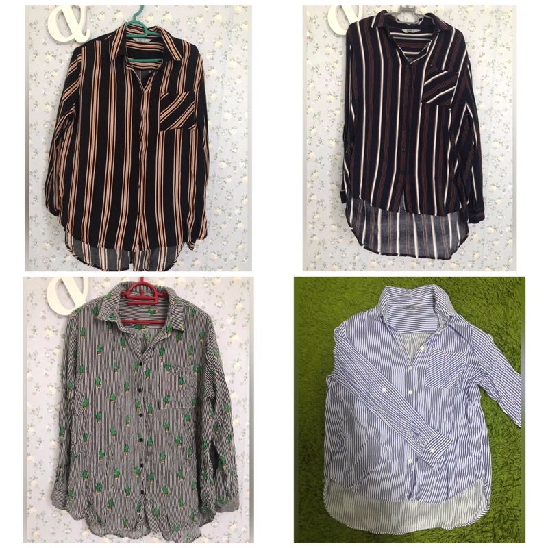 Preloved blouse (Tized) Size L & XL | Shopee Philippines