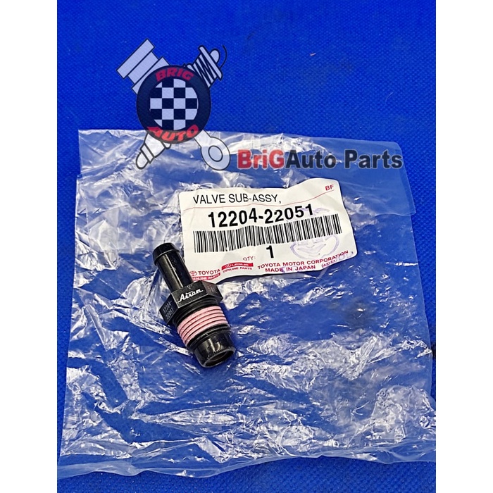 Toyota Altis 2002-2009 PCV Valve Original 12204-22051 | Shopee Philippines