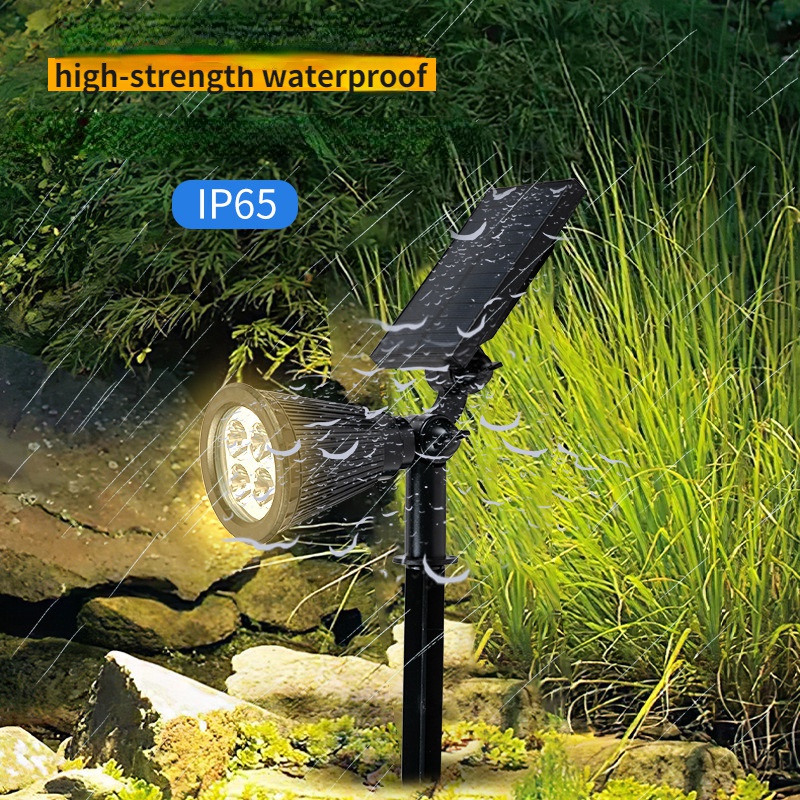 Solar Lawn Light Outdoor Garden Light Yard Park Shooting Tree Light ...